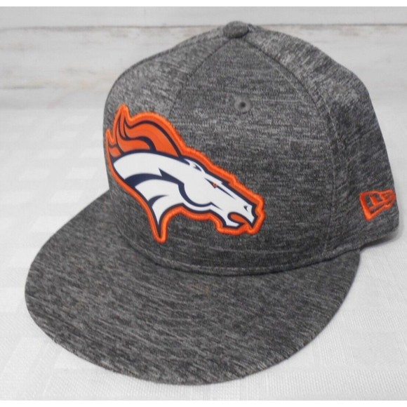 New Era | Accessories | New Era 59fifty Dever Broncos Gray Orange ...